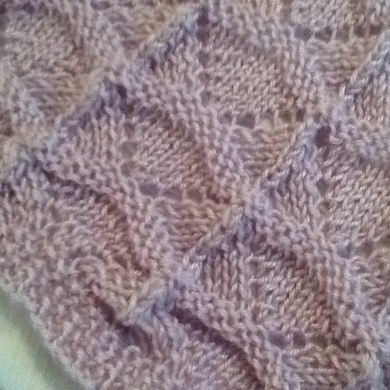 Knitted Baby Blanket - Etsy