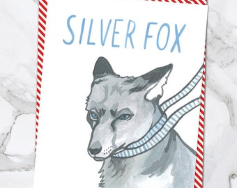 Silver Fox Birthday | Etsy
