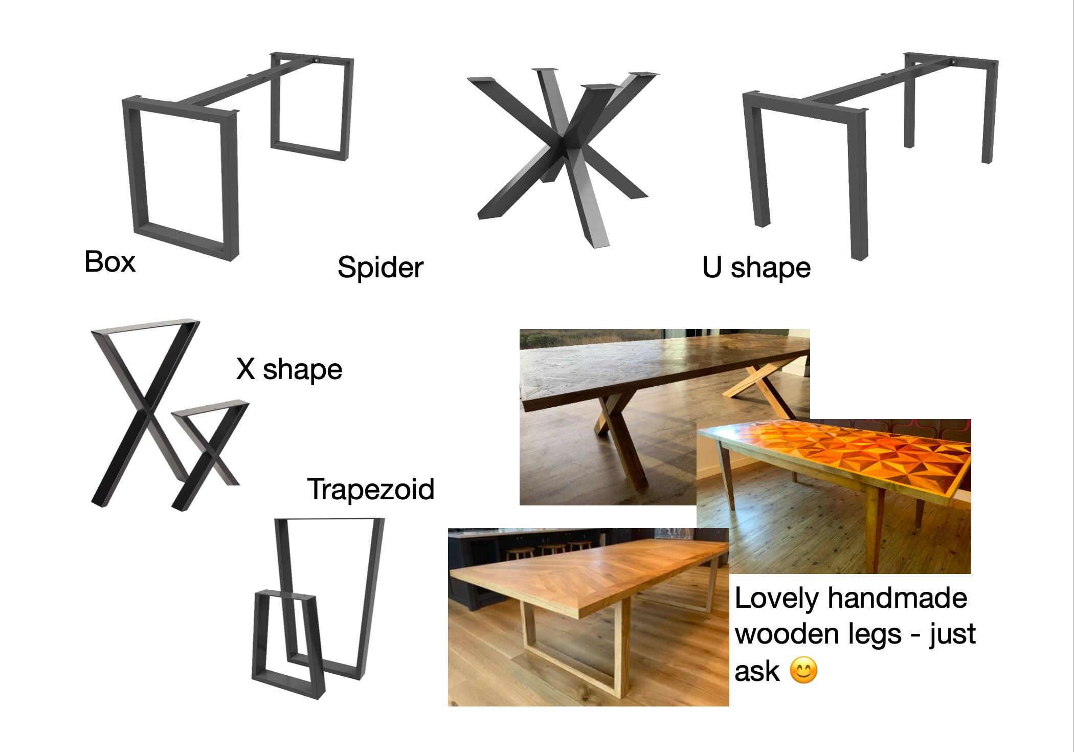 Bespoke Dining Table Herringbone Design Grey Finish With - Etsy UK