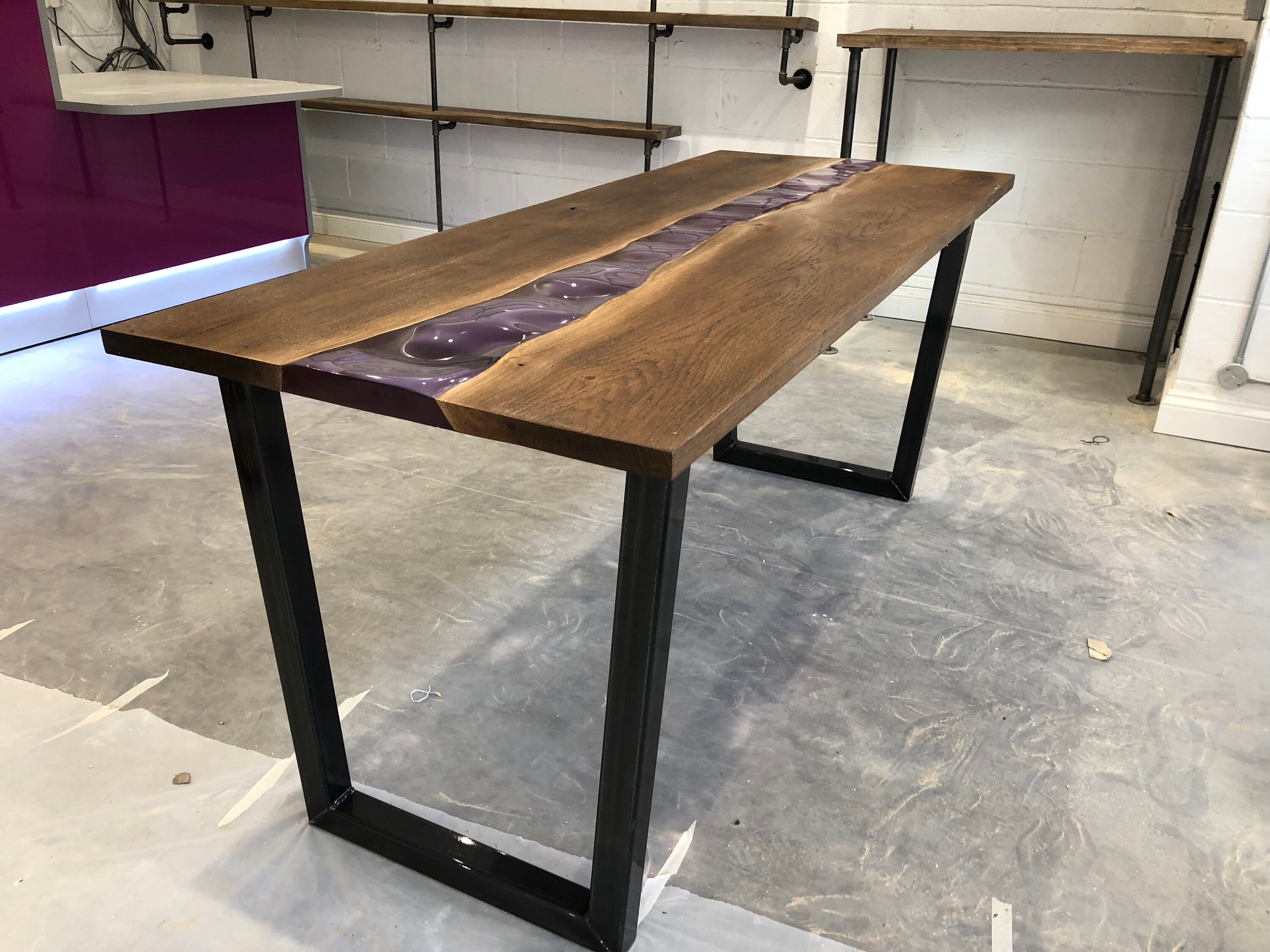 River Table rolling River Design. Bespoke to Your Needs. | Etsy UK