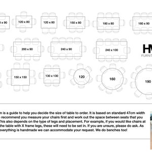 Solid Oak Herringbone Dining Table Large Rectangular - Etsy UK