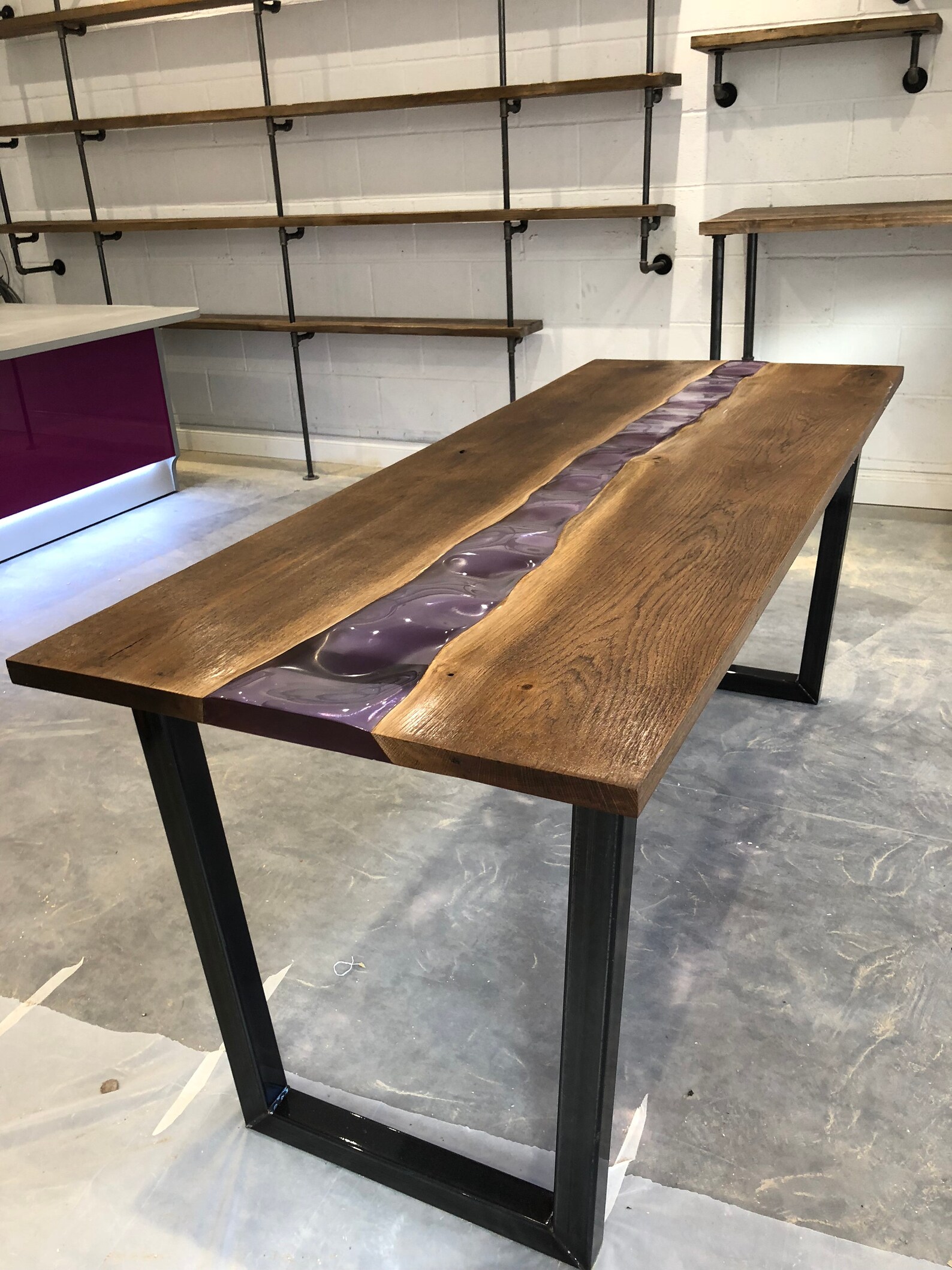 River Table rolling River Design. Bespoke to Your Needs. | Etsy UK