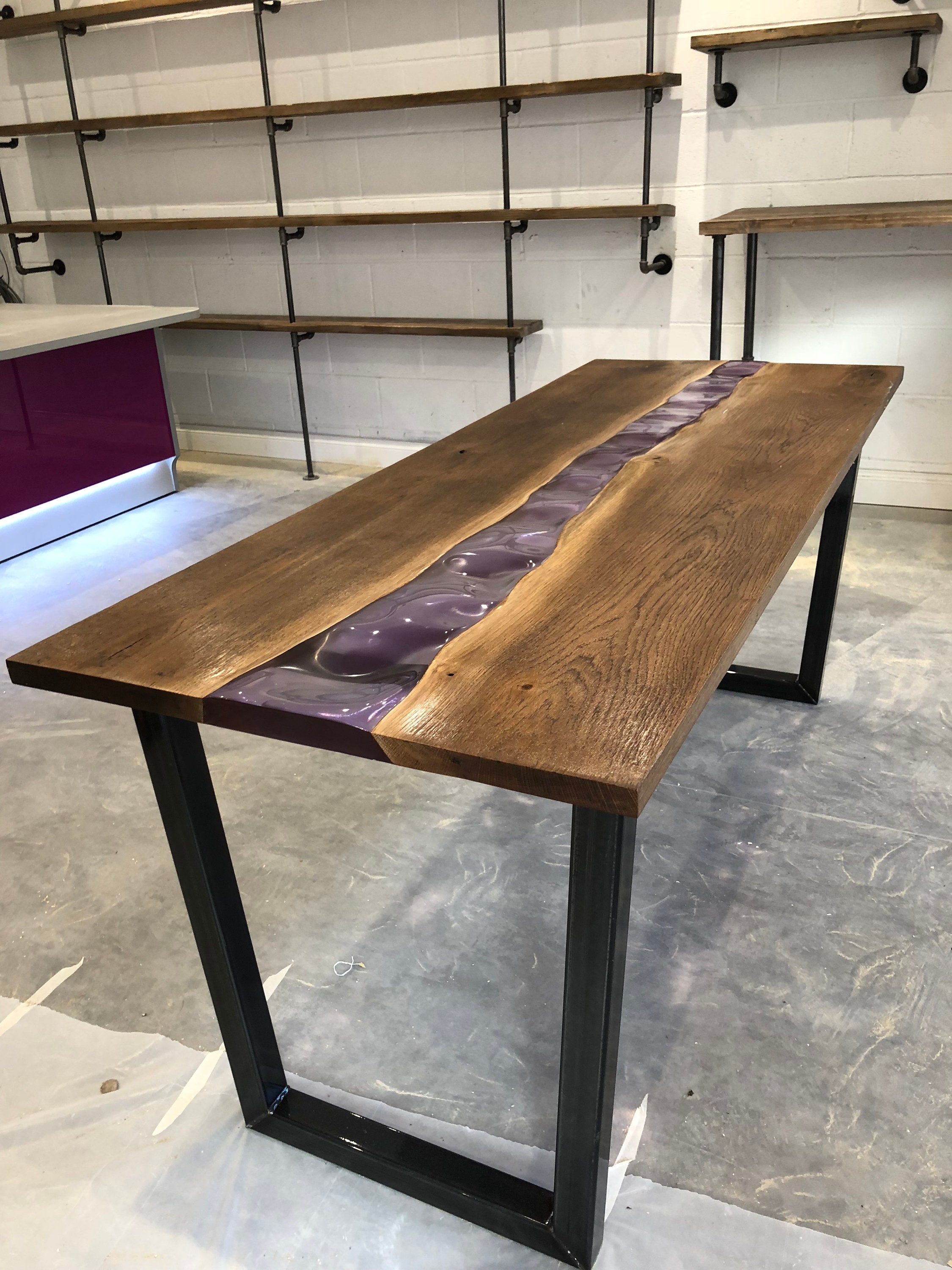 River Table rolling River Design. Bespoke to Your Needs. | Etsy UK