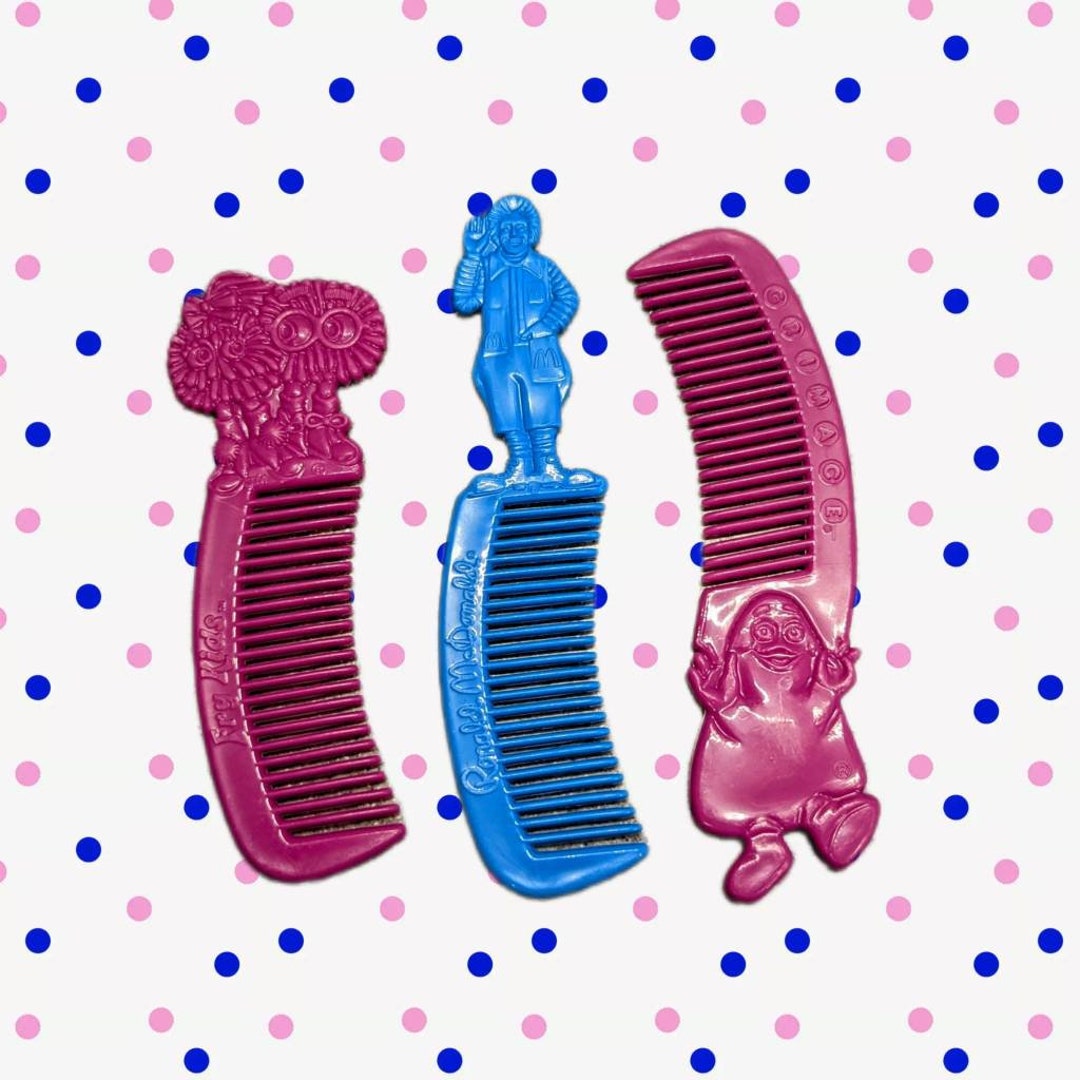 Vintage Mcdonald's Plastic Combs Set of 3 Ronald Grimace Fry Kids - Etsy