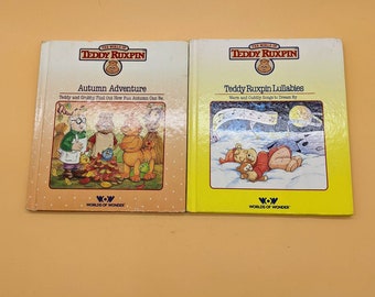 Teddy Ruxpin Books - Etsy