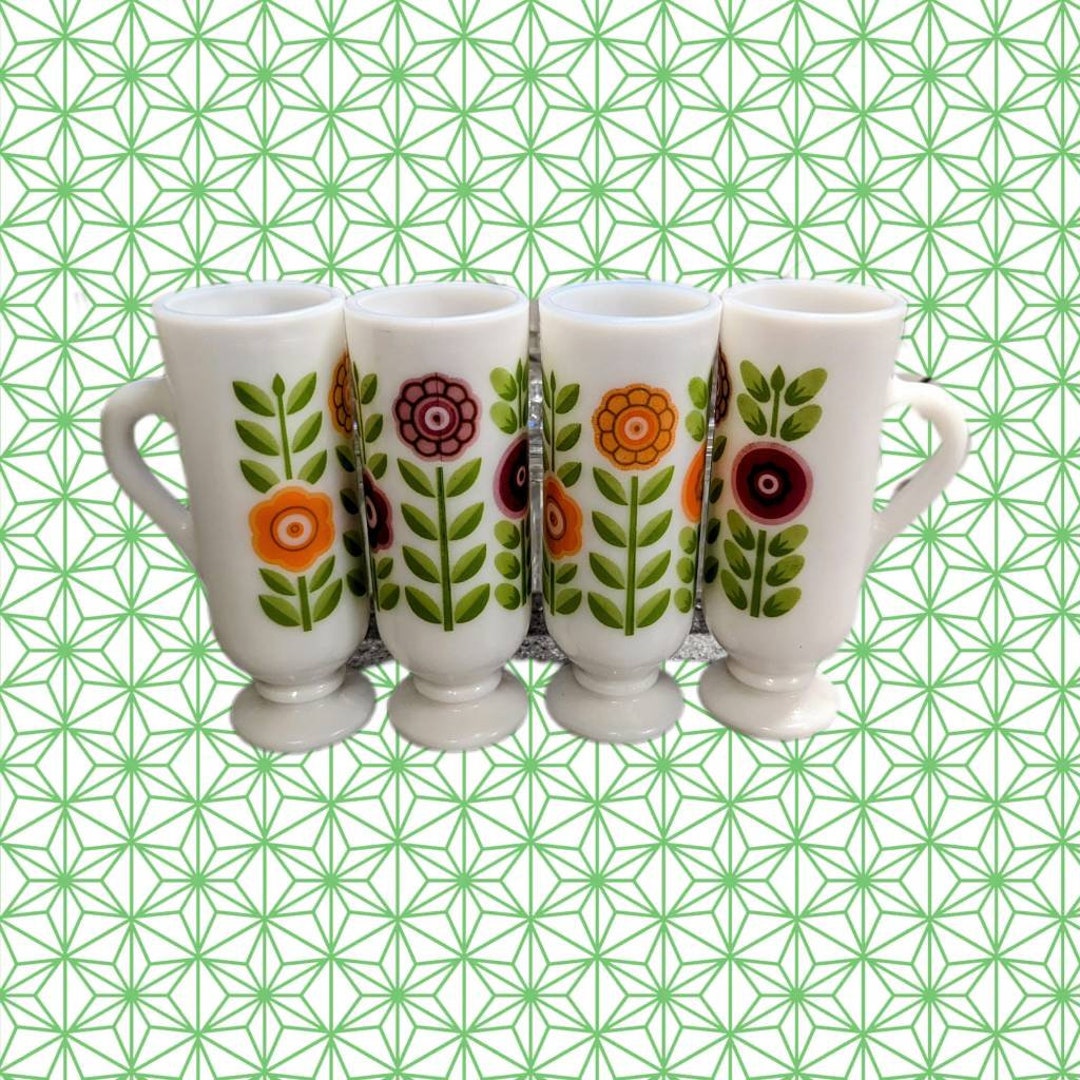 Vintage Avon Dutch Treat Demi Cup Milk Glass - Etsy