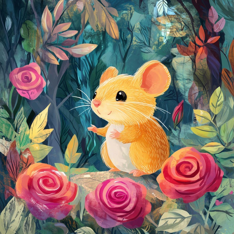 Children's Book Illustration Sample Page: Custom Kids Book Artist - Etsy