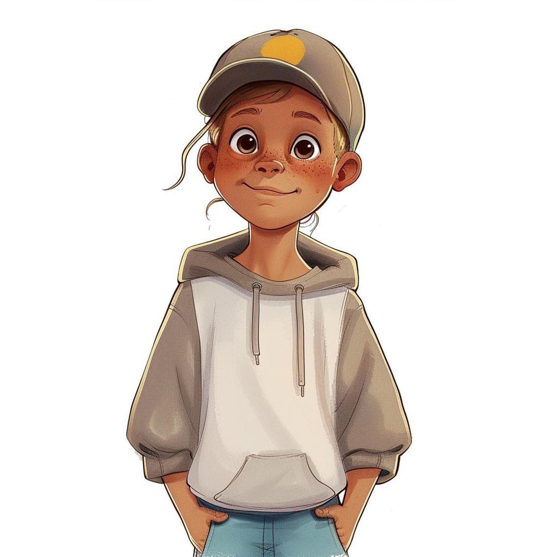 Character Design Sheet: Custom Illustration, Turnaround Sample - Etsy