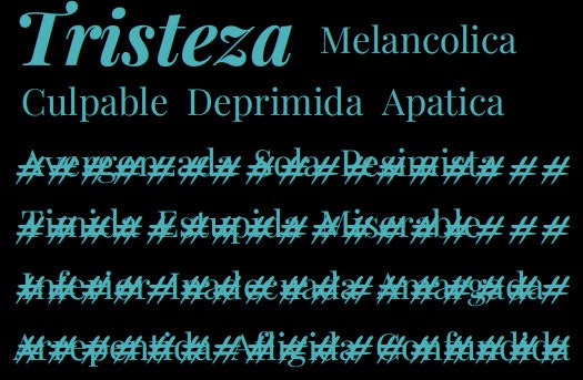 Lista De Emociones / Spanish Emotions List - Etsy