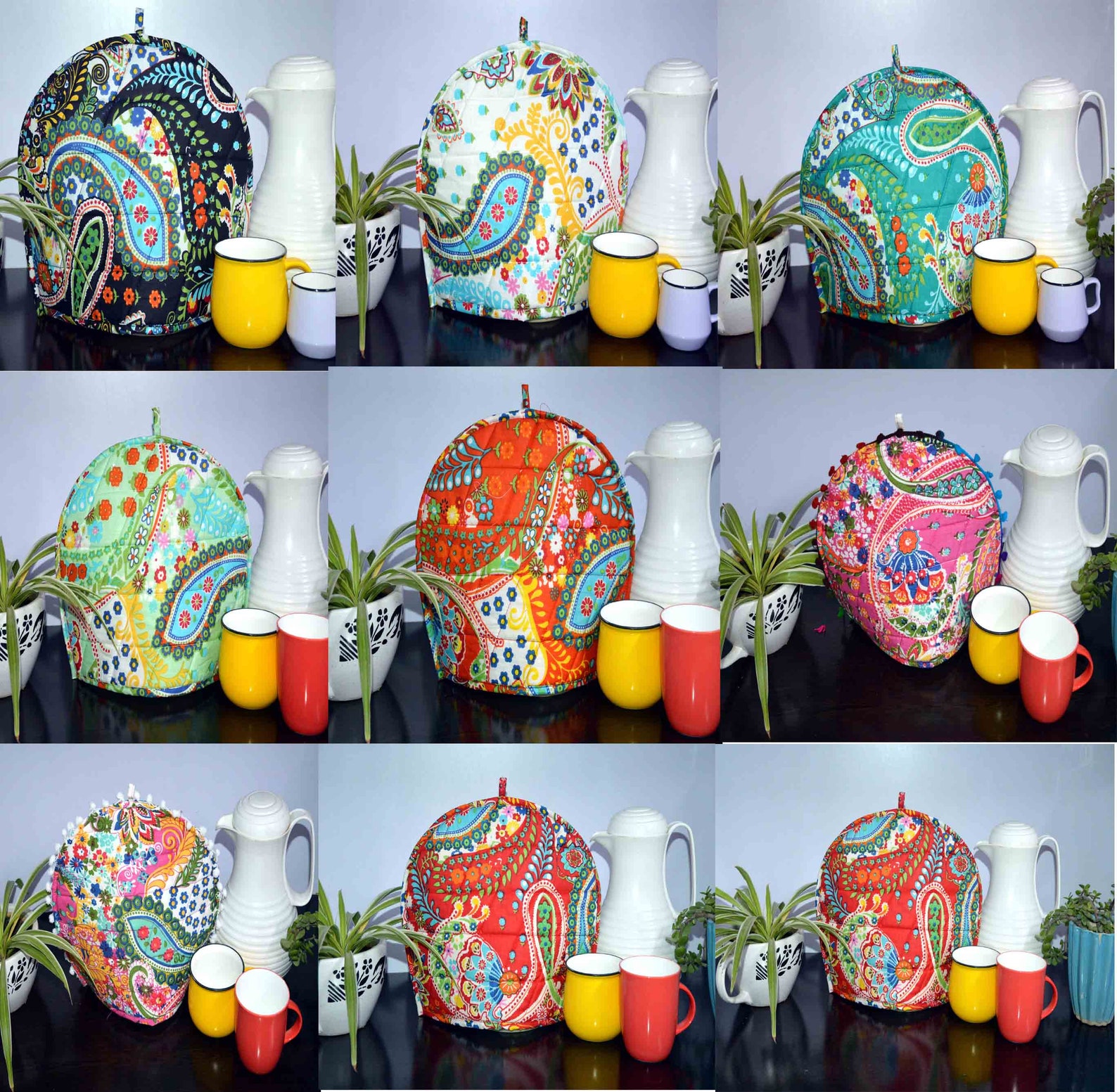 Traditionalplace Tea Cozy tea Cozies Cotton Tea Cozy Kettle - Etsy