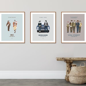 John Carney Posters - Minimalist Poster, Once Movie Poster, Begin Again ...
