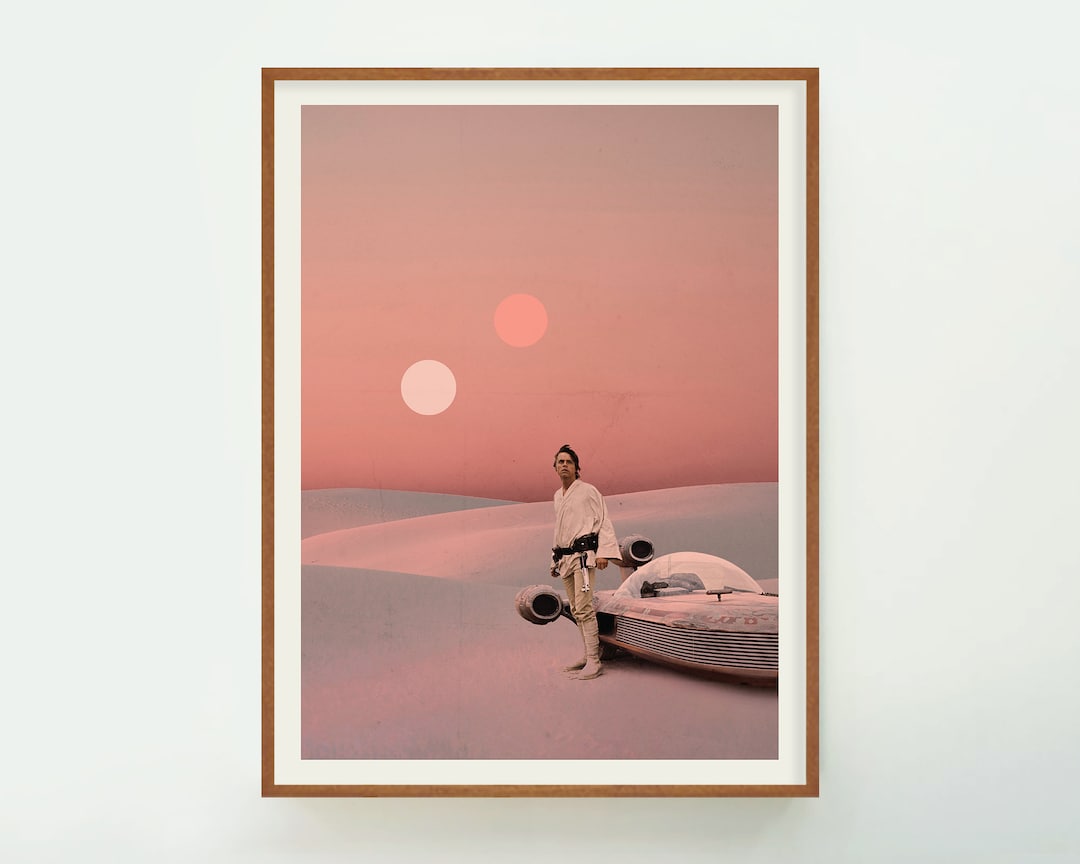 A New Hope Textless Poster, Star Wars Textless Poster, Star Wars, the ...