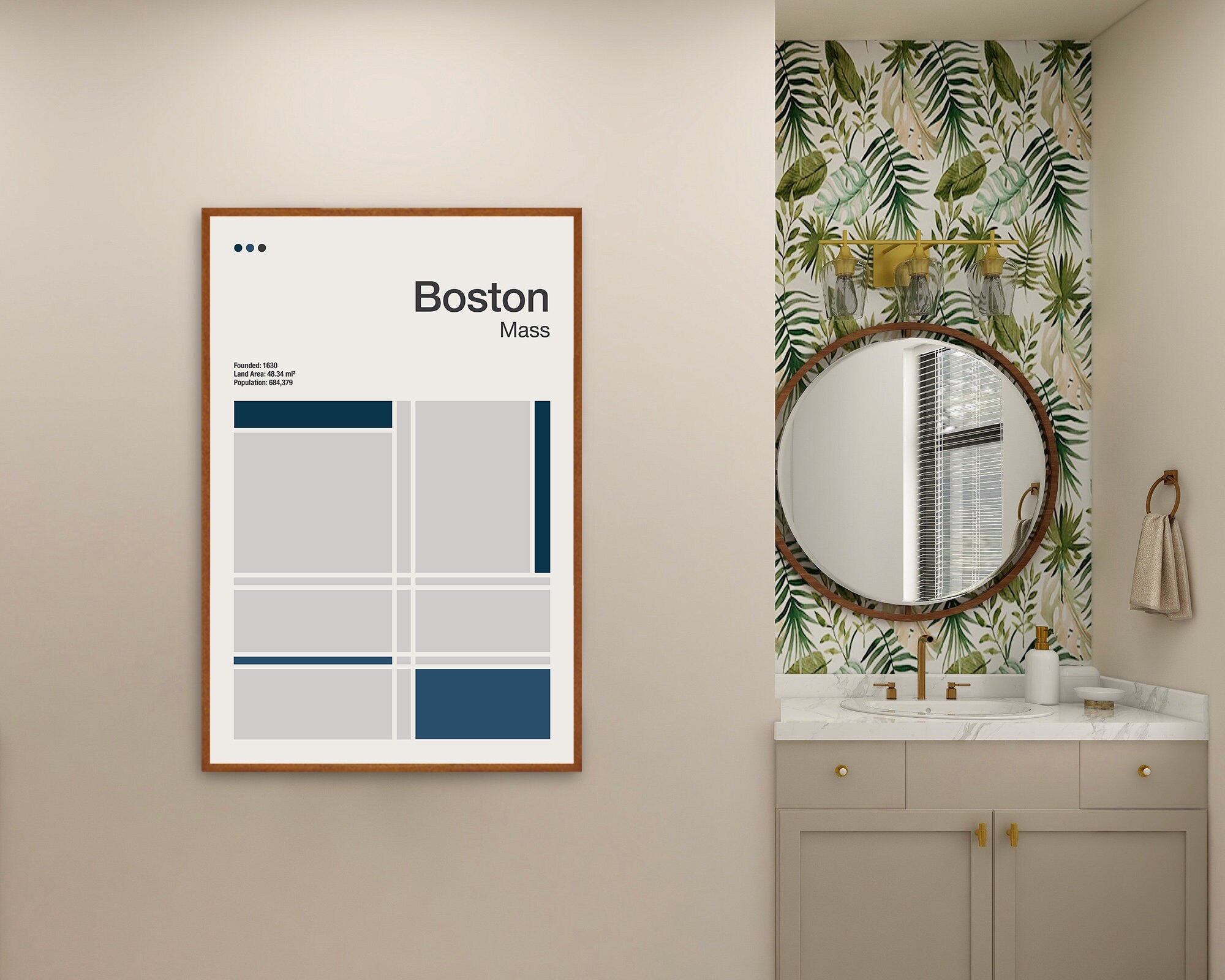 Boston Print Boston Travel Poster Boston Minimalist Print - Etsy