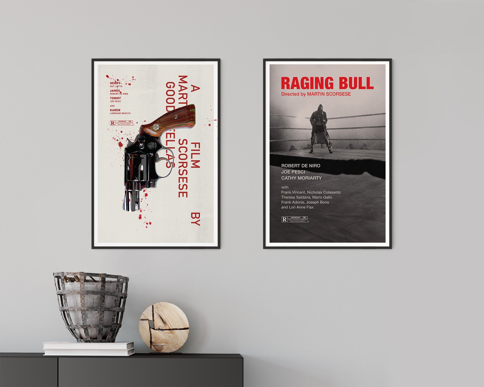 Goodfellas Poster Minimalist Poster Martin Scorsese Robert | Etsy