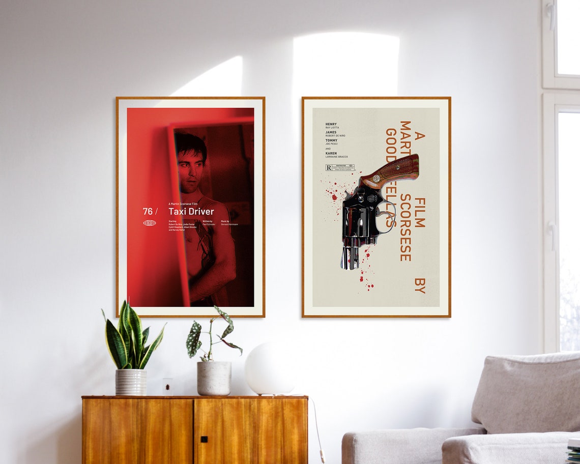 Goodfellas Poster Minimalist Poster Martin Scorsese Robert - Etsy
