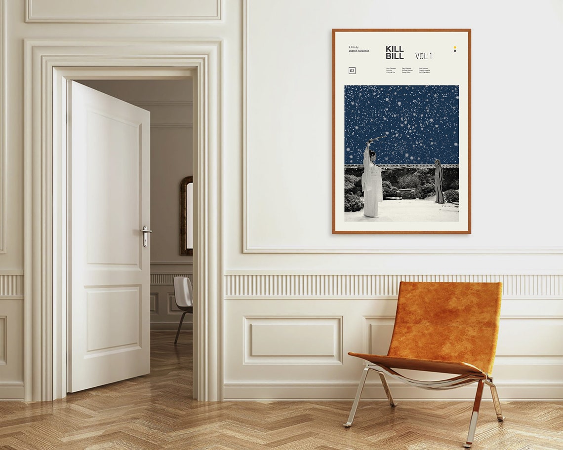 Kill Bill Poster Set Quentin Tarantino Uma Thurman David - Etsy