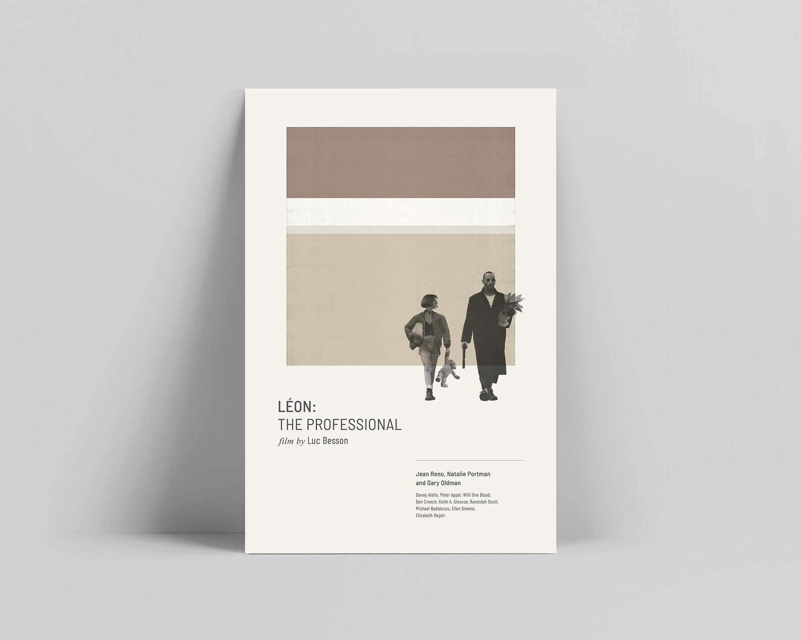 Leon: The Professional Leon Poster Leon Mathilda Jean Reno | Etsy