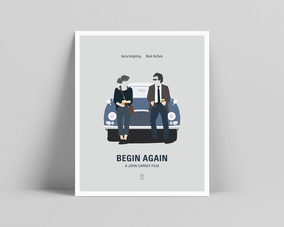 John Carney Posters Minimalist Poster Once Movie Poster - Etsy