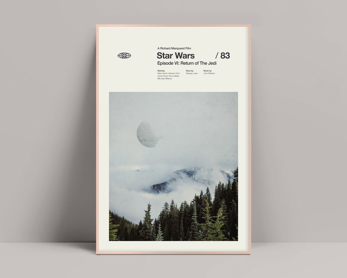 Star Wars Poster Set Minimalist Poster Star Wars Poster A - Etsy