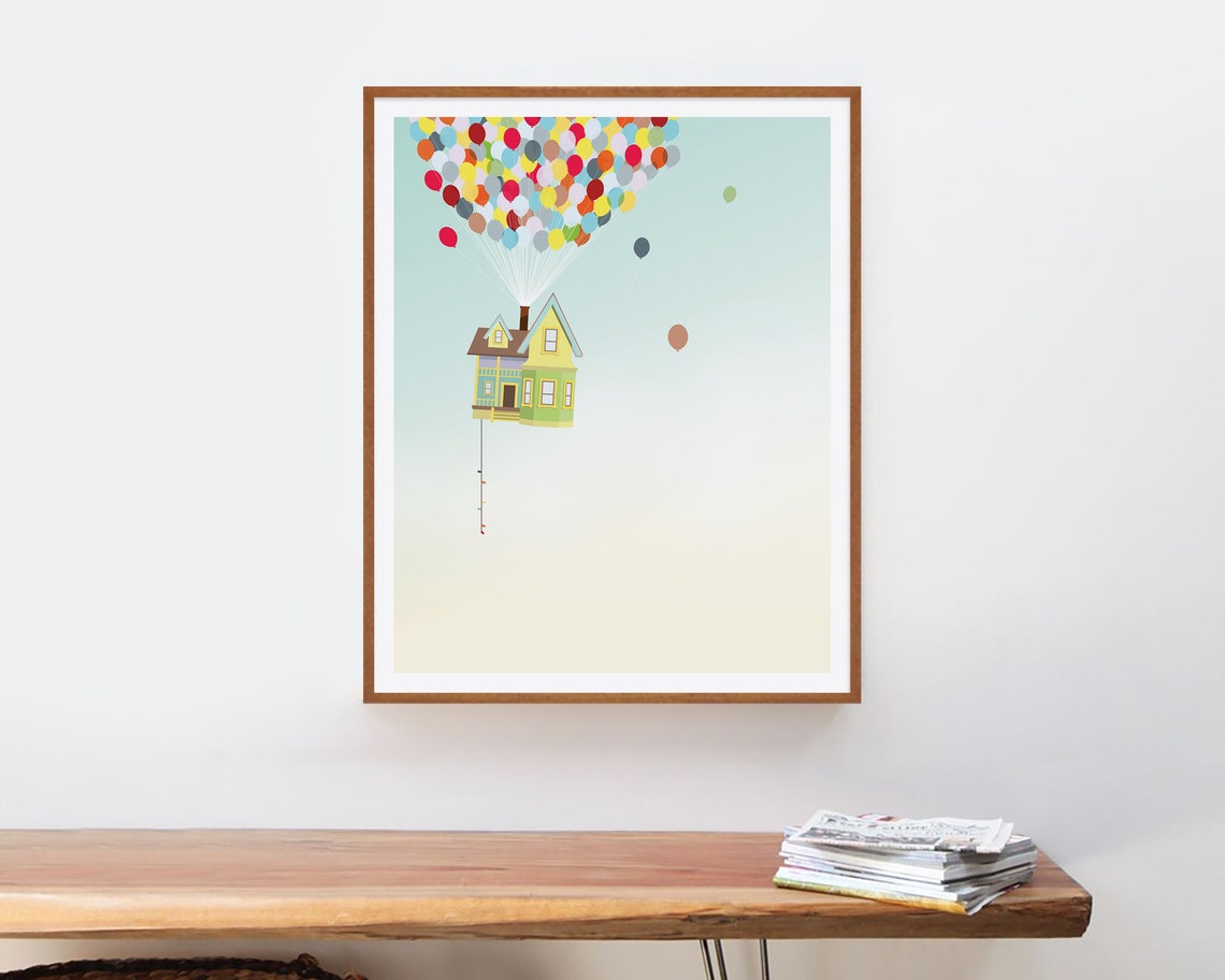 Pixar up Minimalist Poster up Movie Poster Pixar up Movie - Etsy