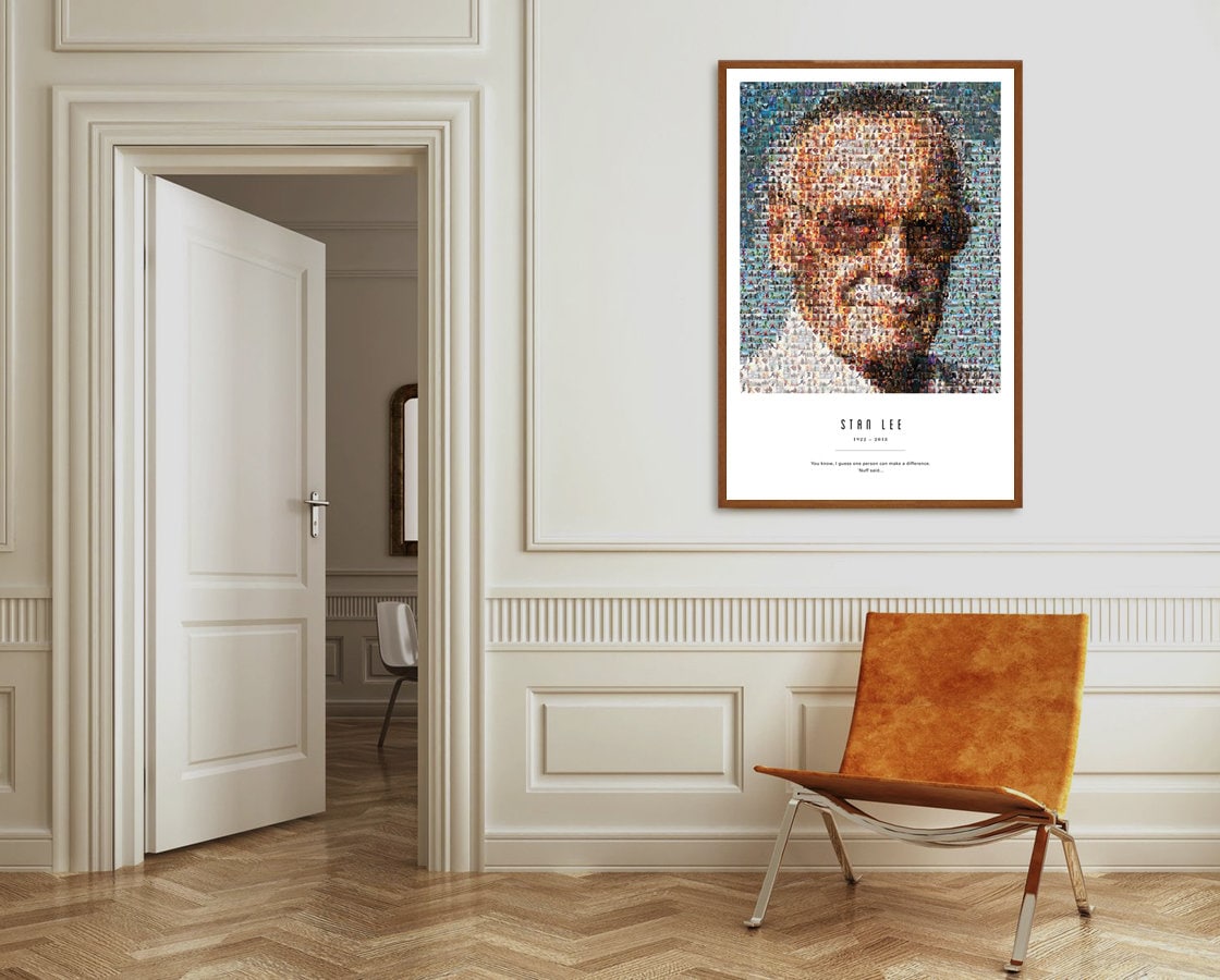 Stan Lee Print Stan Lee Poster Stan Lee Quote Stan Lee Art - Etsy