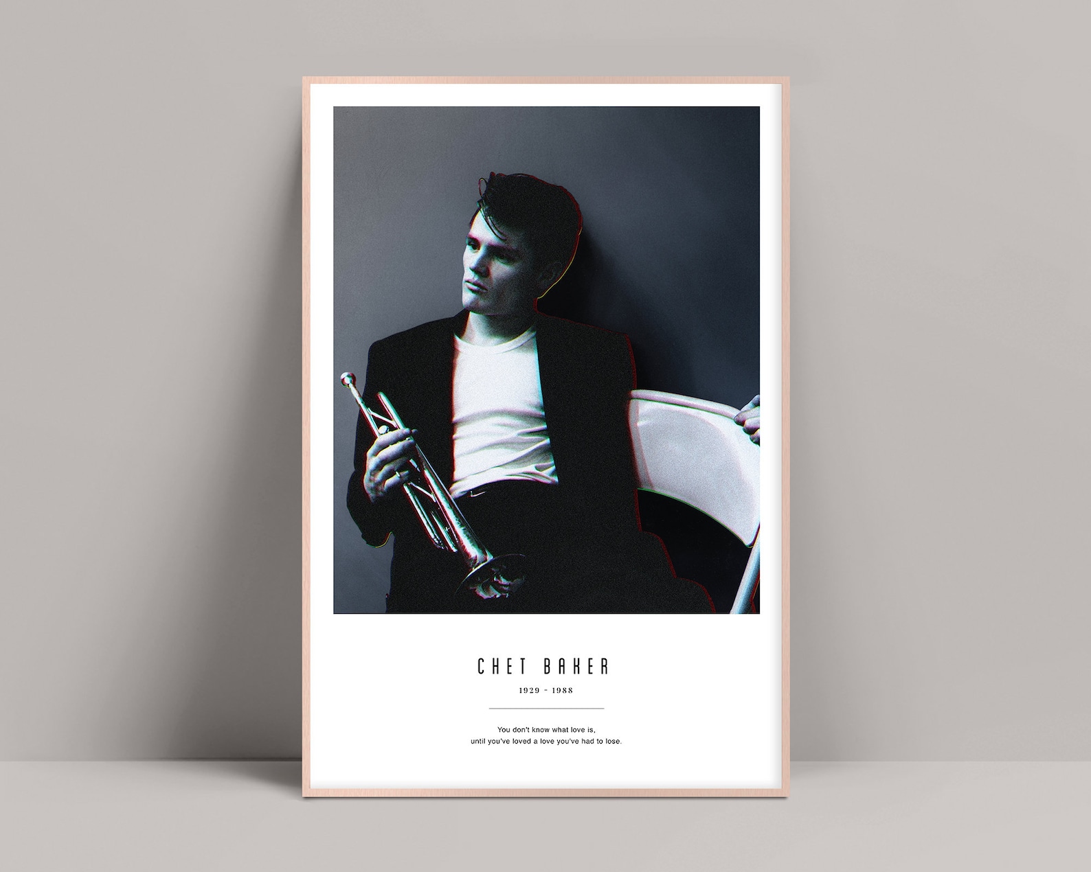 Chet Baker Poster Chet Baker Print Chet Baker Art Born to - Etsy