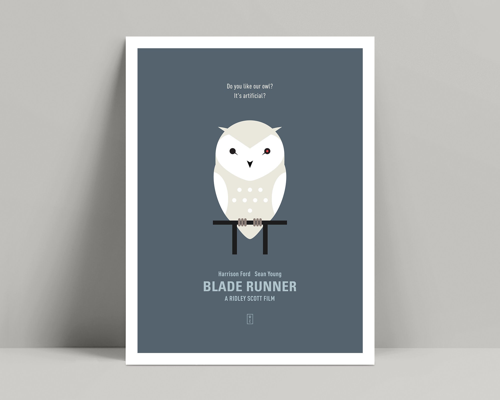 Blade Runner Poster Owl