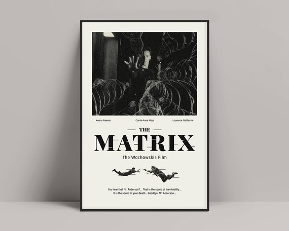 El Cartel Minimalista De Matrix