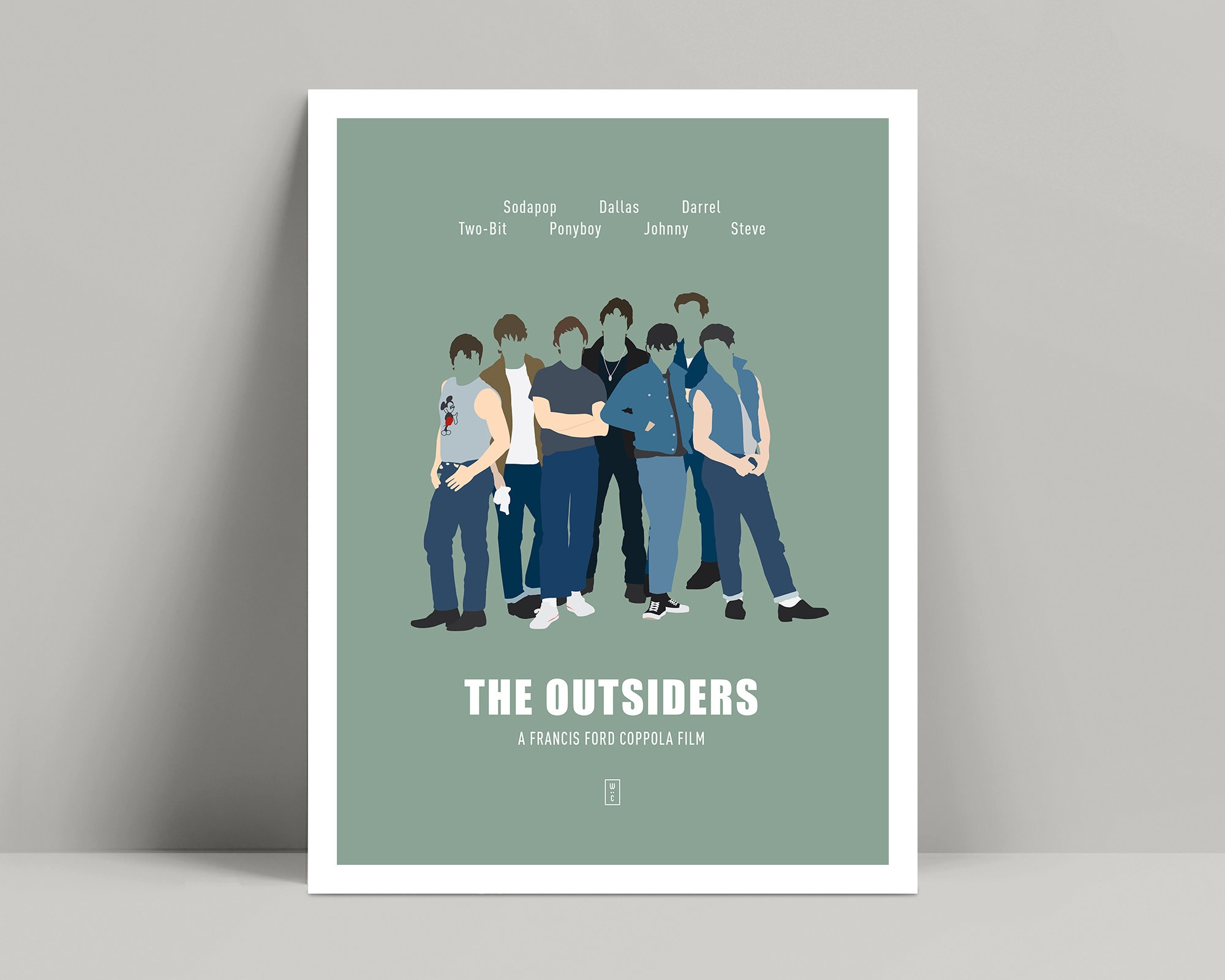 The Outsiders 1983 Poster