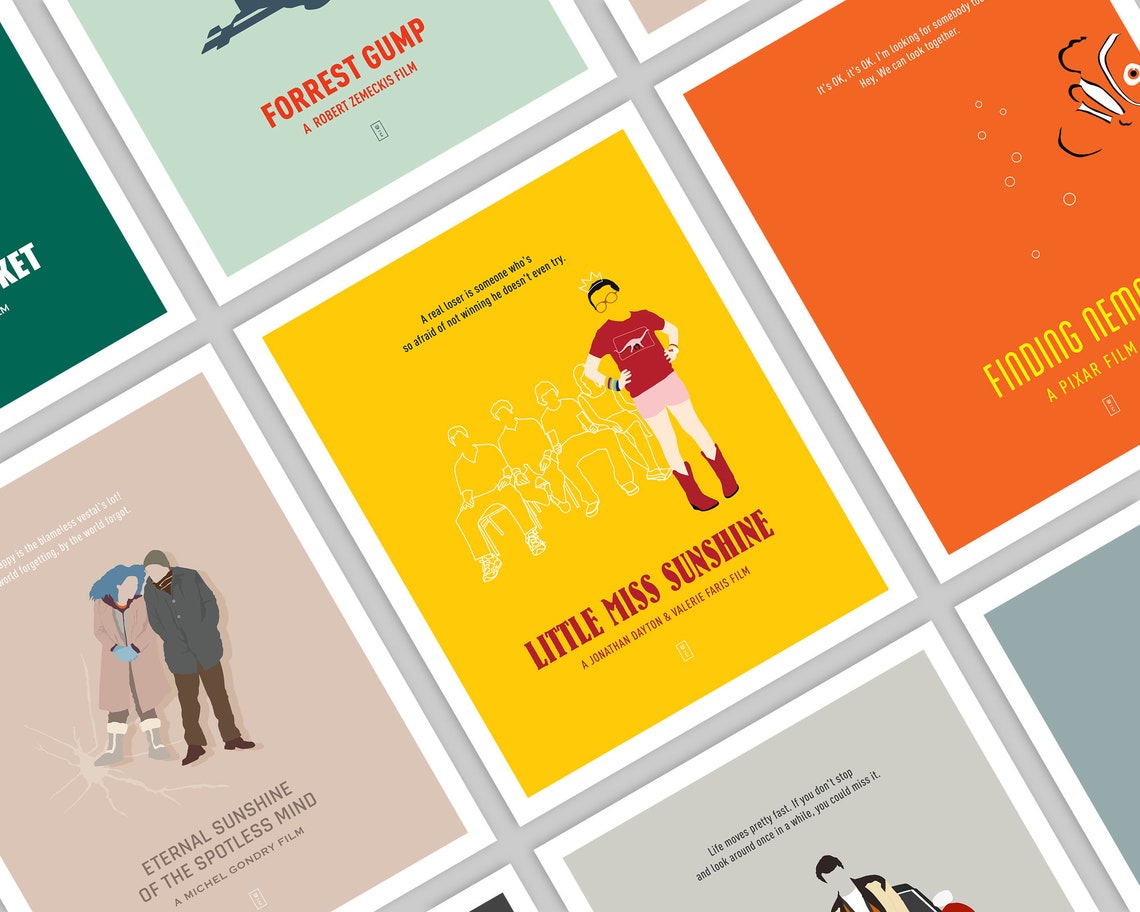 Little Miss Sunshine Minimalist Poster Little Miss Poster | Etsy