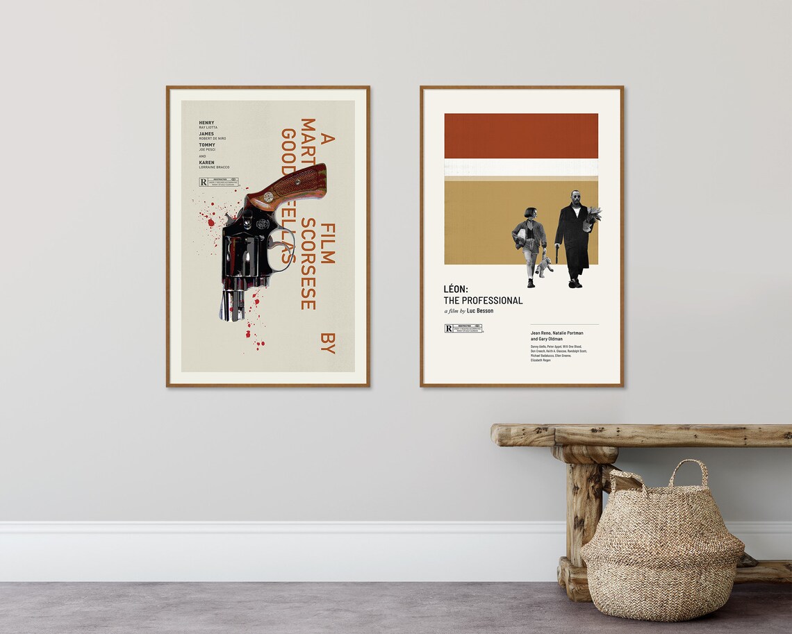 Goodfellas Poster Minimalist Poster Martin Scorsese Robert - Etsy
