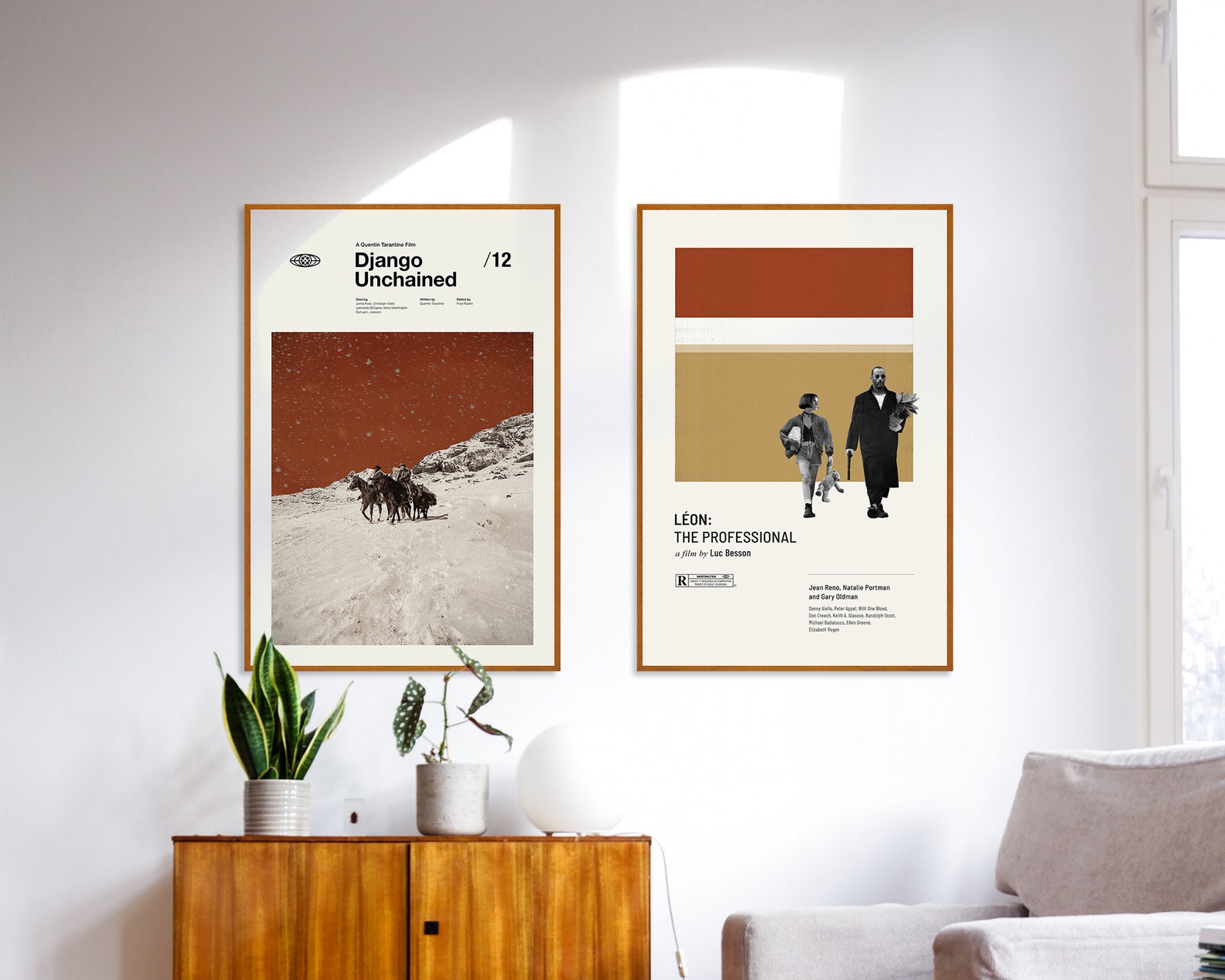 Django Unchained Poster Minimalist Poster Quentin Tarantino - Etsy