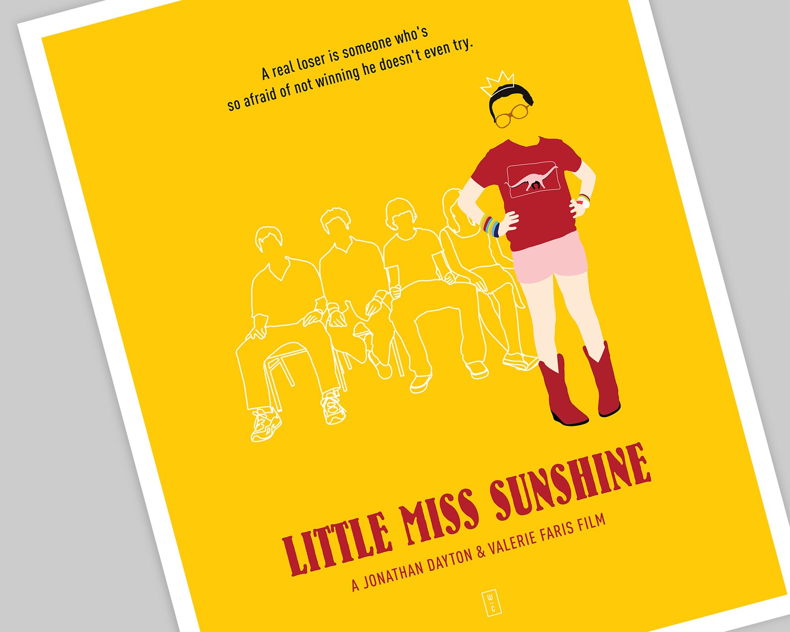 Little Miss Sunshine Minimalist Poster Little Miss Poster | Etsy