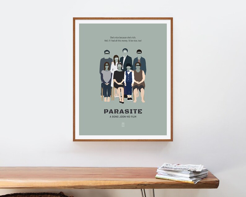 Parasite Minimalist Poster Parasite Poster Bong Joog-ho - Etsy