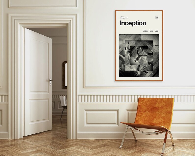 Inception Movie Poster Inception Poster Leonardo Dicaprio - Etsy