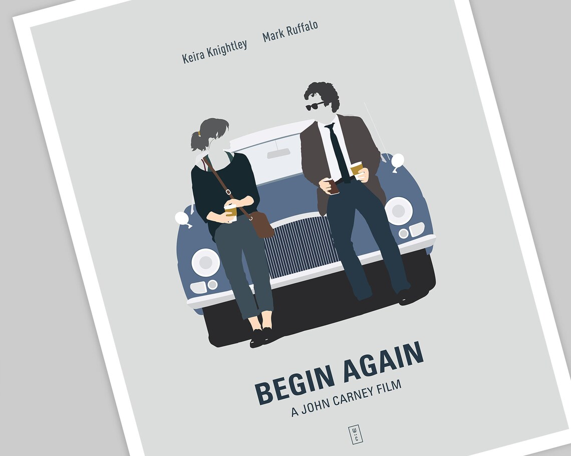 John Carney Posters Minimalist Poster Once Movie Poster - Etsy