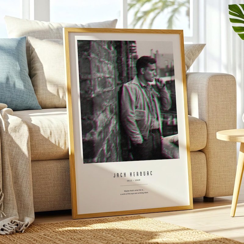 Jack Kerouac Poster - Etsy