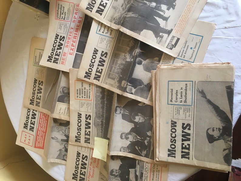 Soviet Magazines 1950s-80s 9 Most Popular Ussr Magazines - Etsy