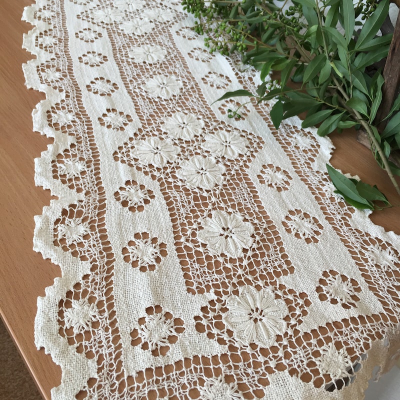 Vintage Net Lace - Etsy
