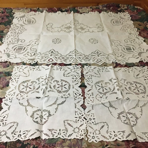 Antique Eyelet Curtains - Etsy