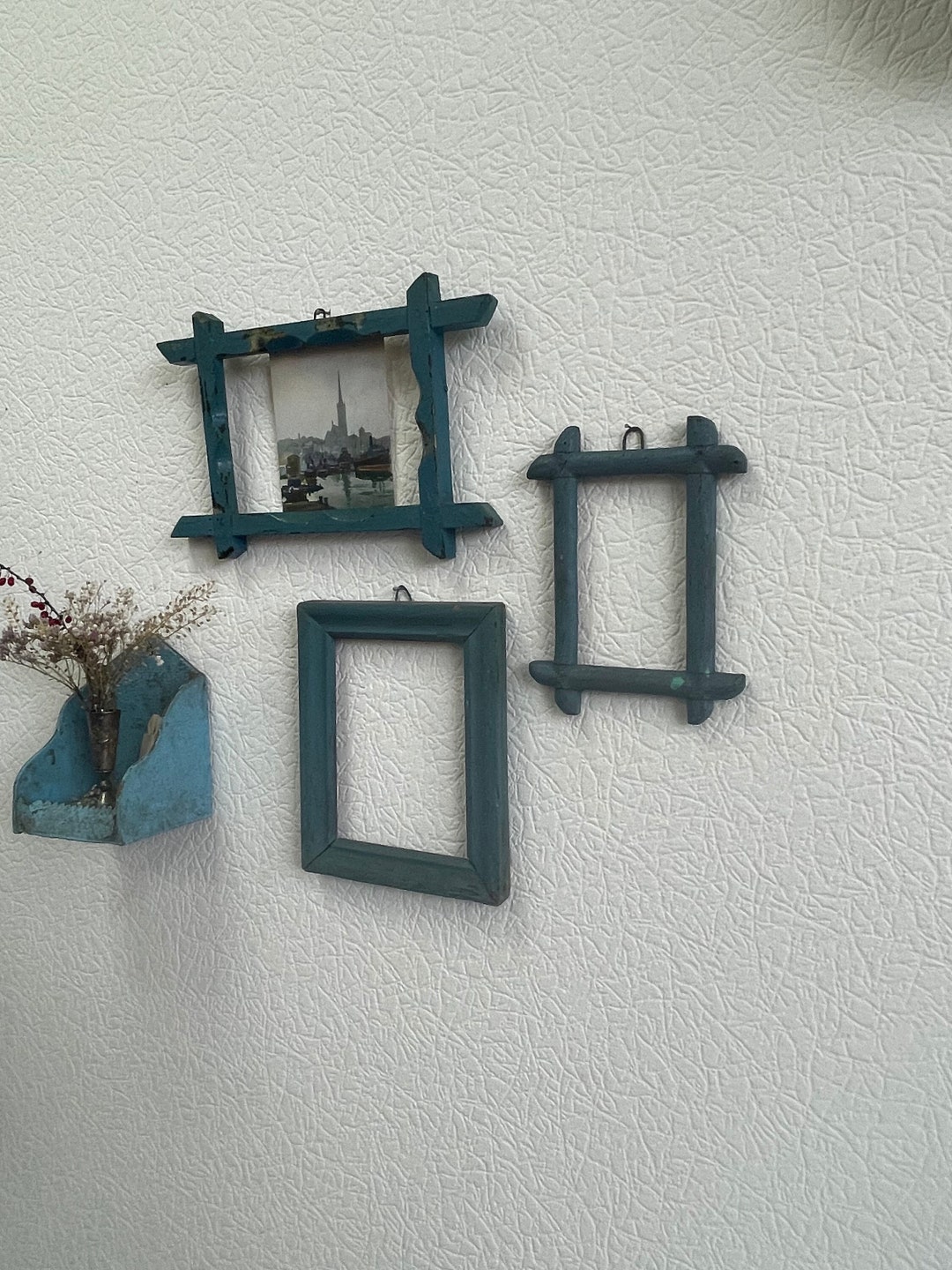 3 Antique Wooden Picture Frames Photo Frames for Antique Pictures ...