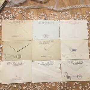 Soviet Envelopes, Propaganda Bundle of 9, USSR Envelopes With Soviet ...