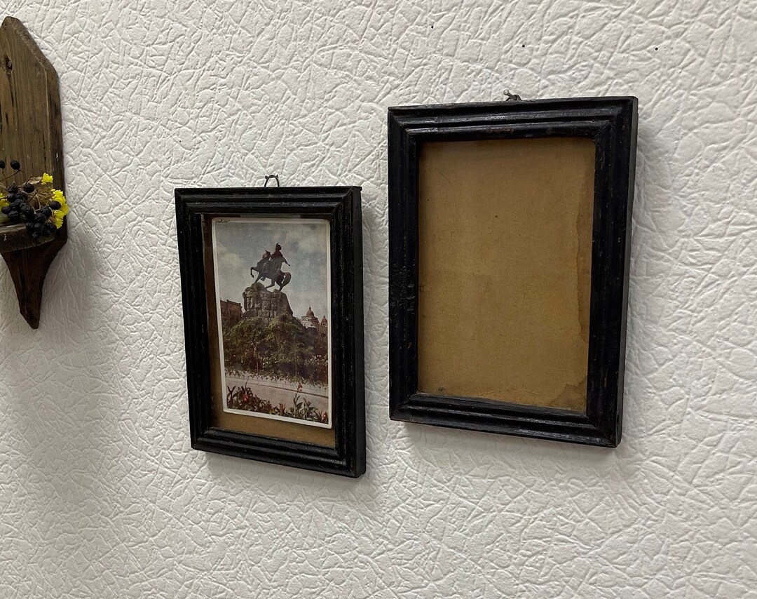 2 Antique Wooden Picture Frames Photo Frames for Antique Pictures Wood ...