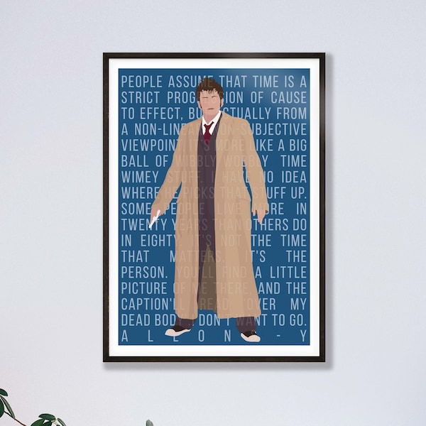 Doctor Who Poster - Etsy