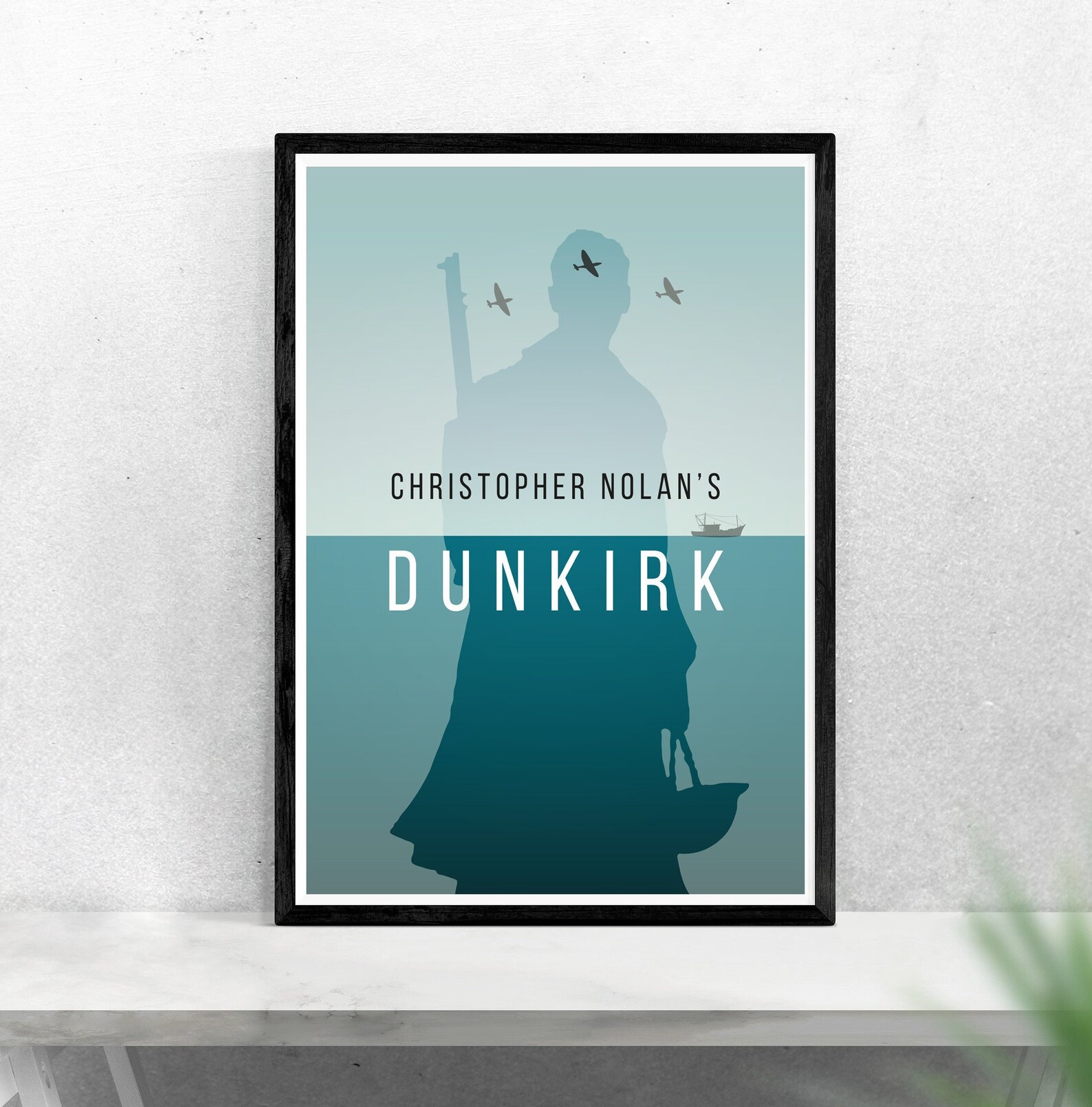 Dunkirk Inspired Print Minimalist Movie Poster / Print / Gift - Etsy