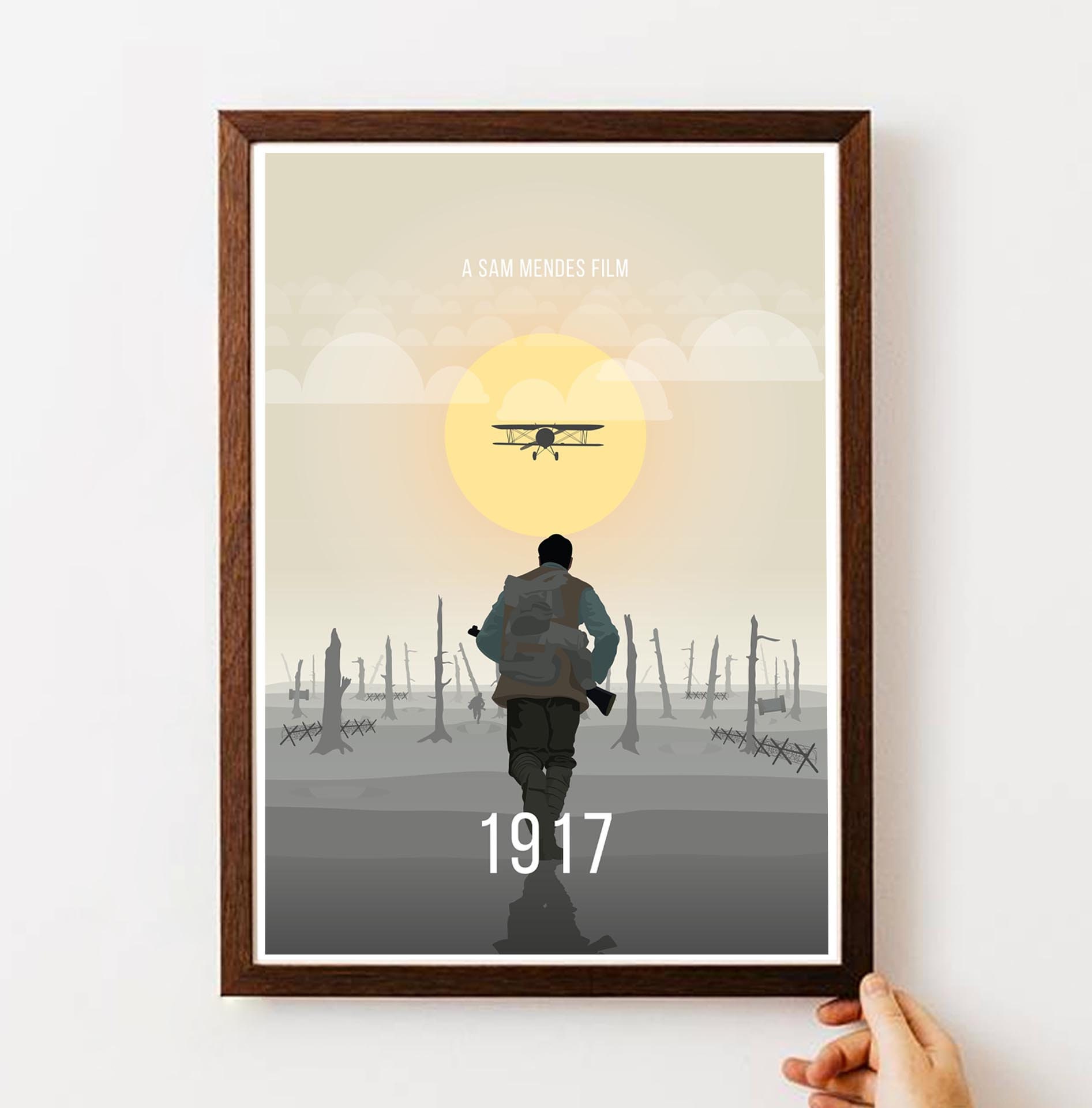 1917 Movie Poster 1917 Print Minimalist Style Movie Poster | Etsy