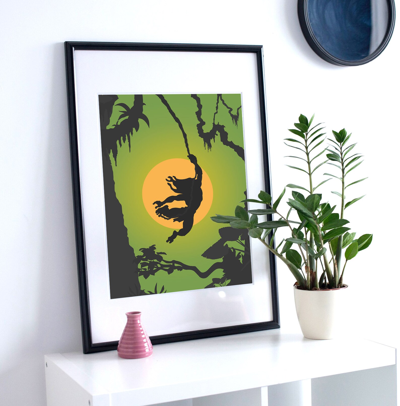 Tarzan Wall Art Inspired Minimalist Movie Poster / Print / Gift Tarzan ...