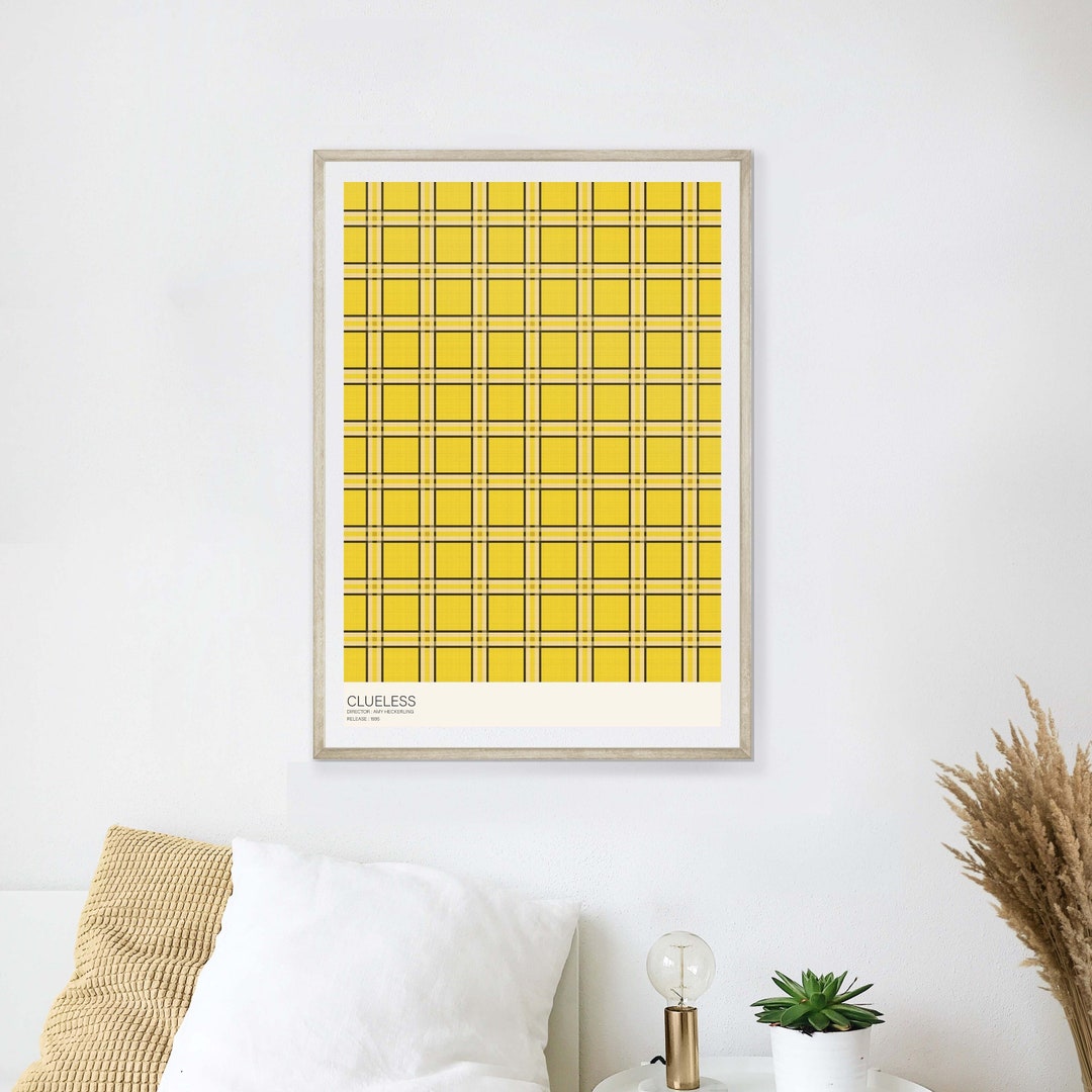 Clueless Movie Poster Wall Print, Film Poster, 90s Aesthetic, Nostalgic ...