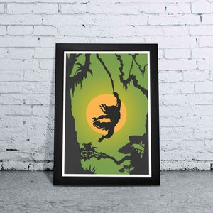 Tarzan Wall Art - Inspired Minimalist Movie Poster / Print / Gift ...
