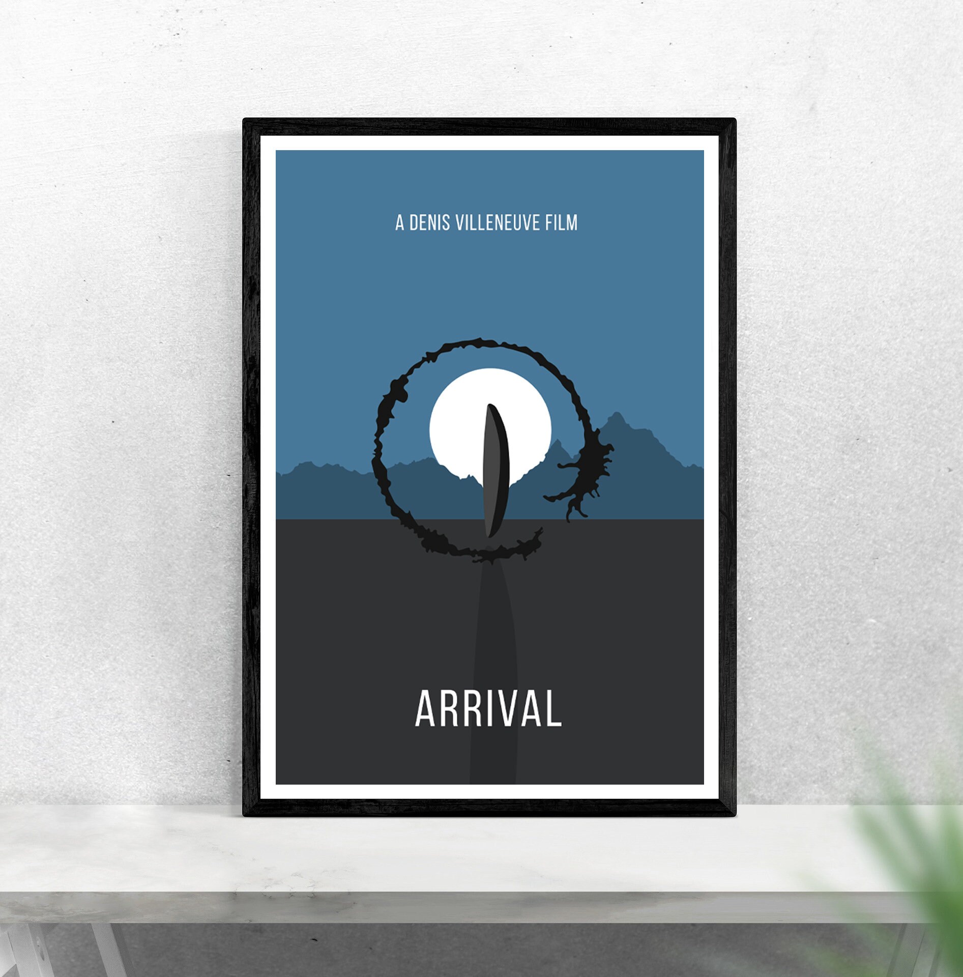 Arrival Inspired Print Minimalist Movie Poster / Print / Gift | Etsy UK